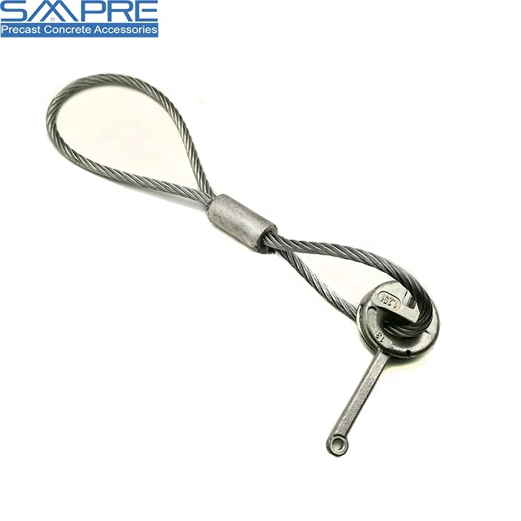 Wire Rope Ring Lifting Clutch Precast Concrete Anchor Lifting Clutch ...