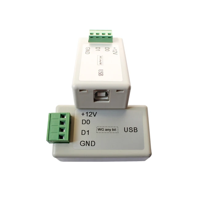 Wiegand26/34/37/48/66 Format Tester - USB Converter for Access Control