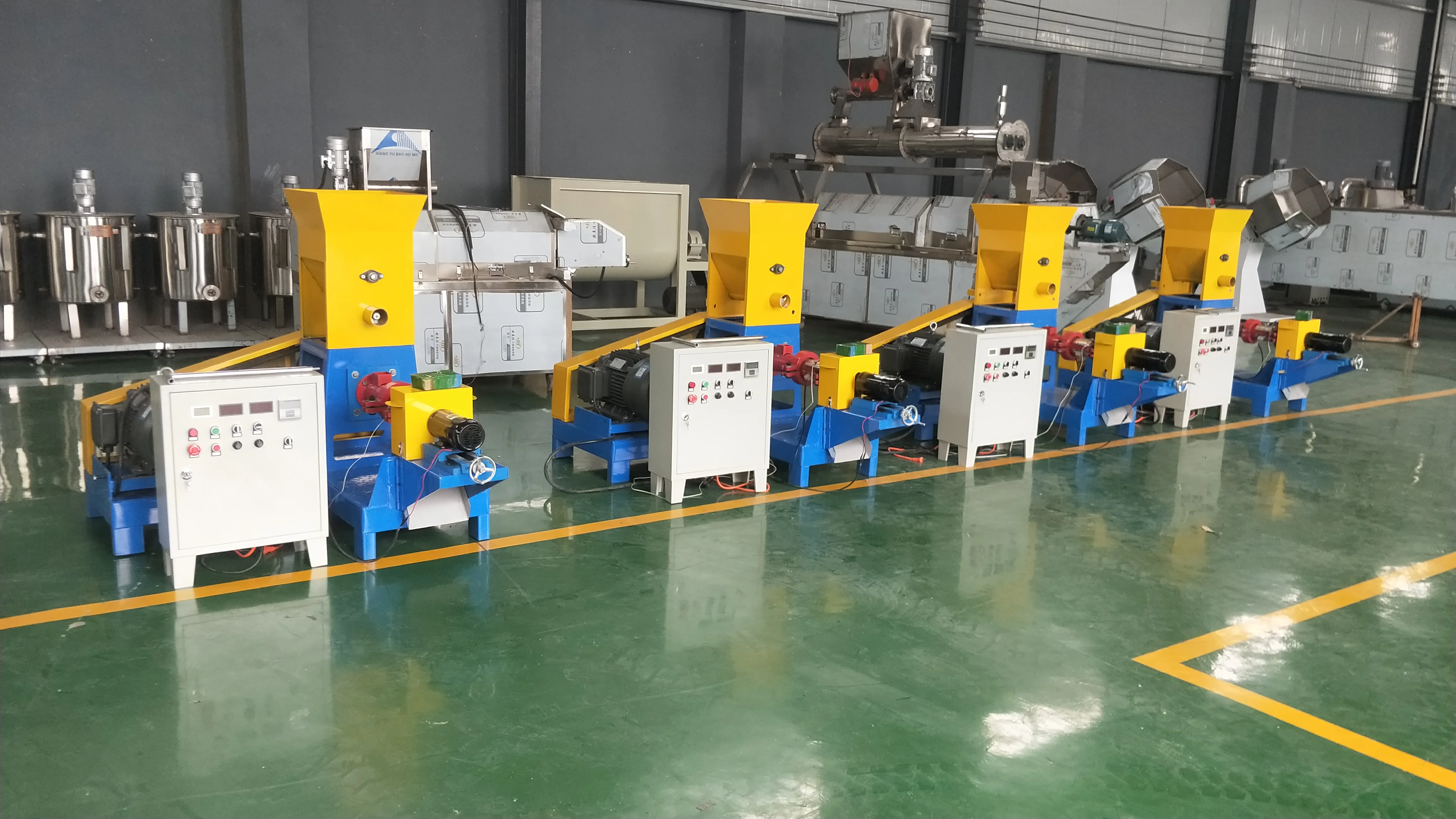 Professional 1-1.5t/h Grain Extruder Equipment/soybean/corn Extruder ...