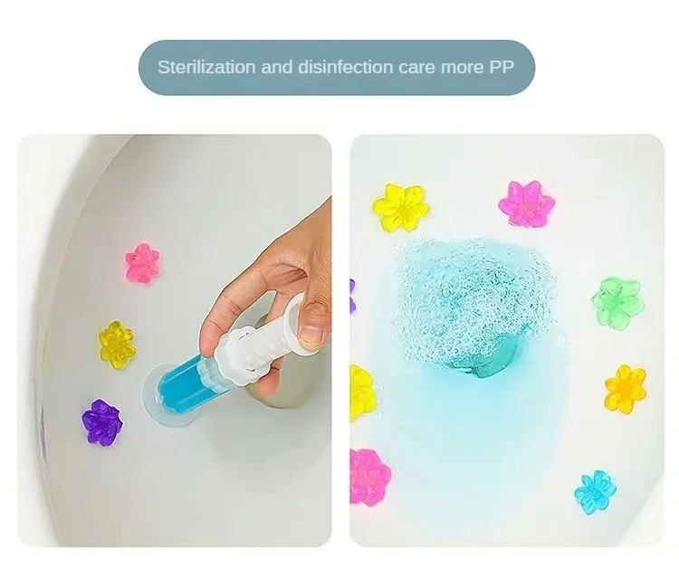 Bathroom Toilet Fragrance Deodorization Cleaner Descaling
