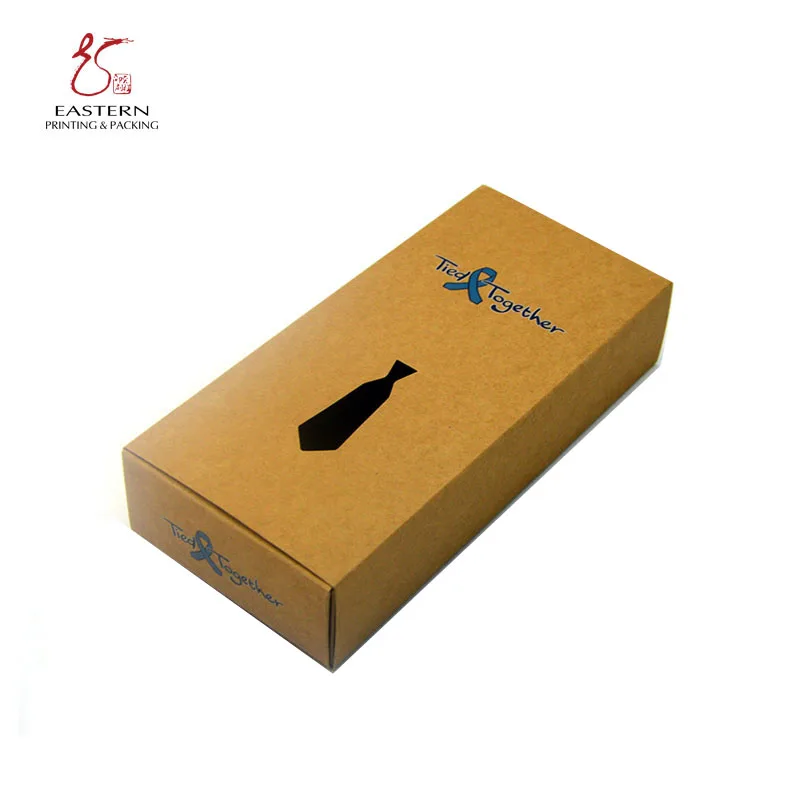 Custom Paper Tie Gift Boxes - Recyclable & Stylish