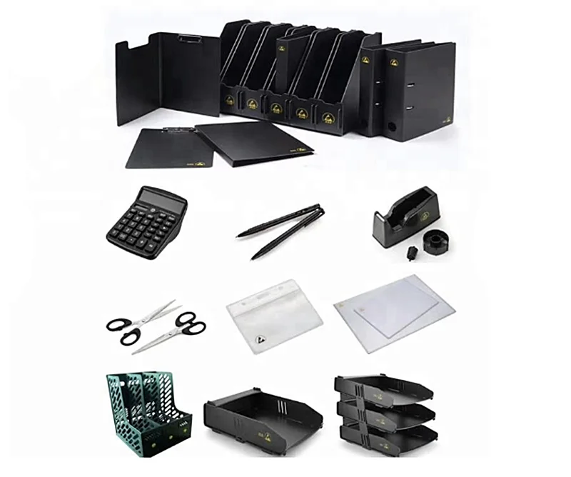 Black Plastic Antistatic Office Cleanroom Esd Scissors - Buy Plastic ...