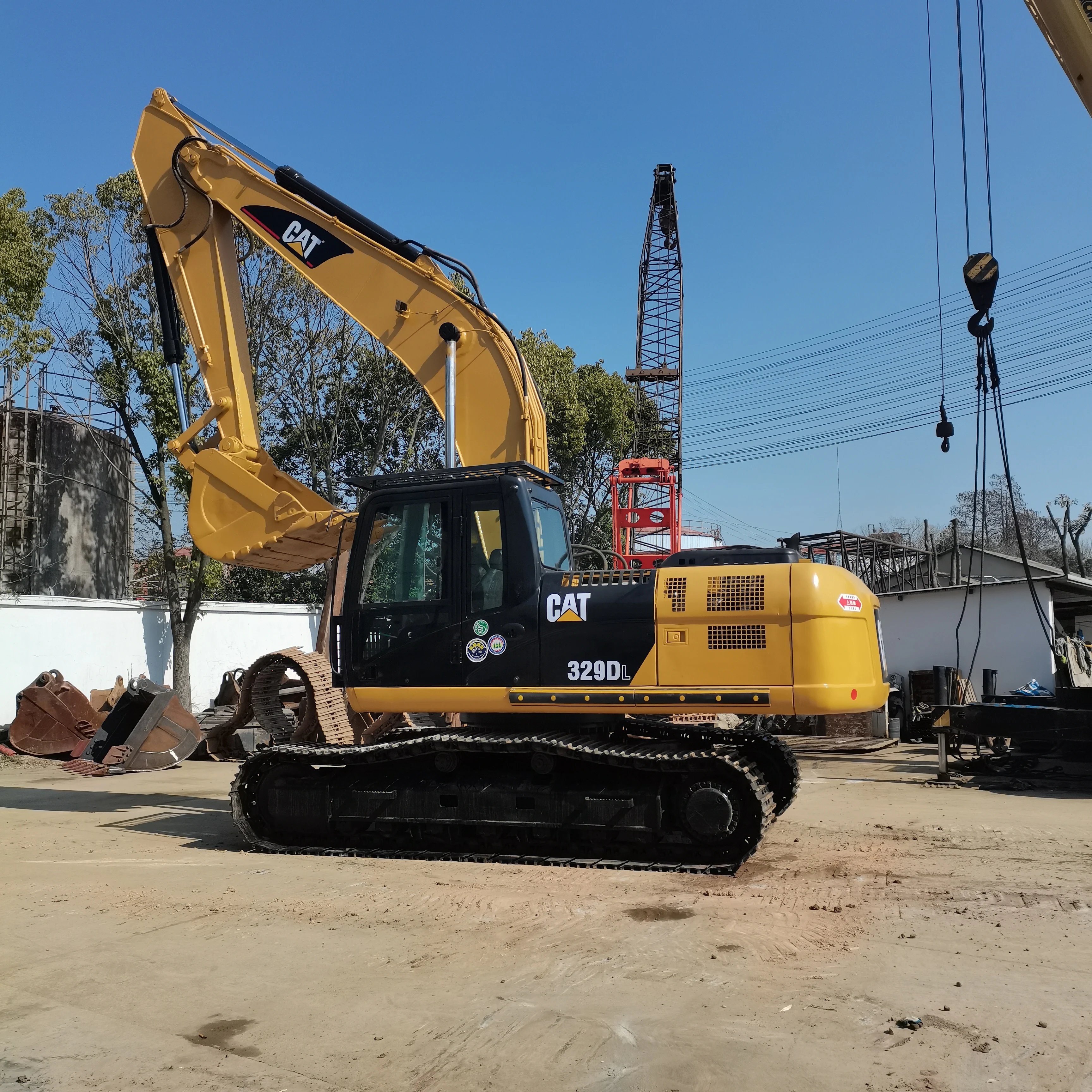 Caterpillar Cat Excavator Used Cat 329dl Hydraulic Crawler Excavator ...