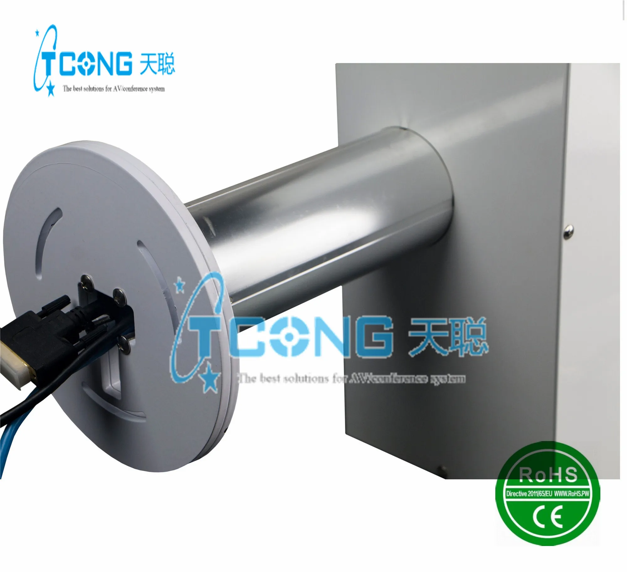 Telescopic CCTV Camera Lift - Double Columns Motorized Bracket