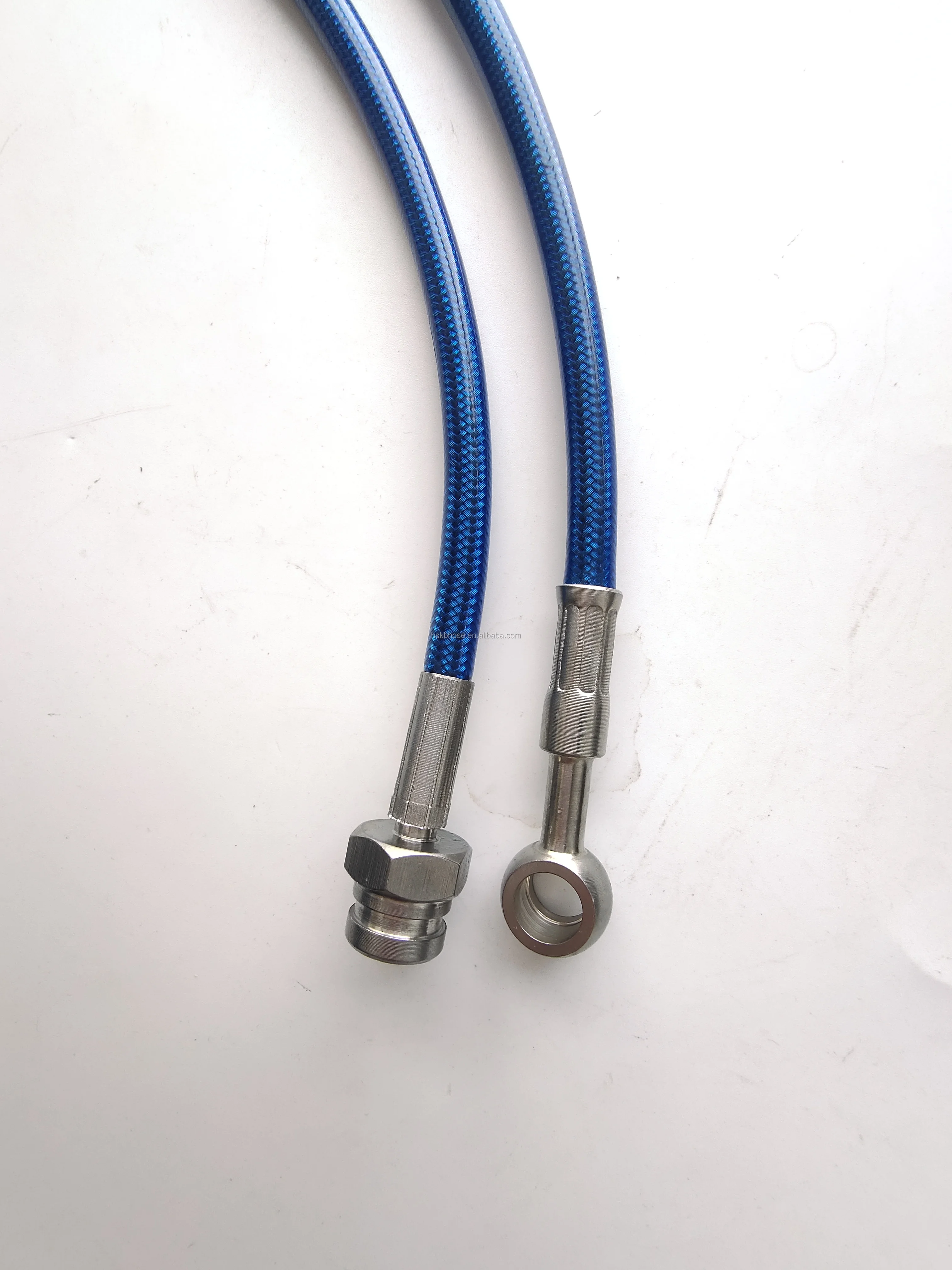 SAE J1401 1/8 Flexible Pre-Made Braided Brake Lines Hose