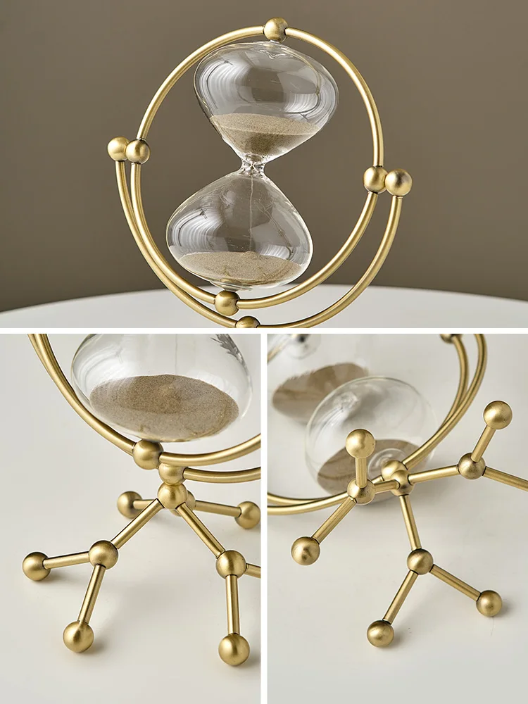 Light Luxury Home Table Decor - Rotatable Hourglass Sand Timer