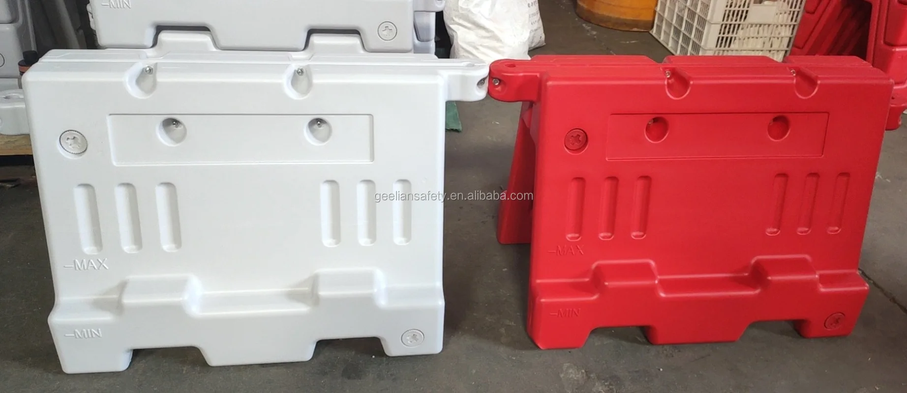 HDPE Blowing Plastic 2M Water Filled Flood Protection Barrier