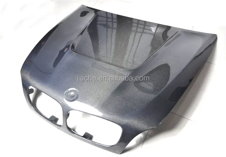 Carbon Fiber Front Engine Hood Vent Bonnet Cover For Bmw X5 E70 X6 E71 ...