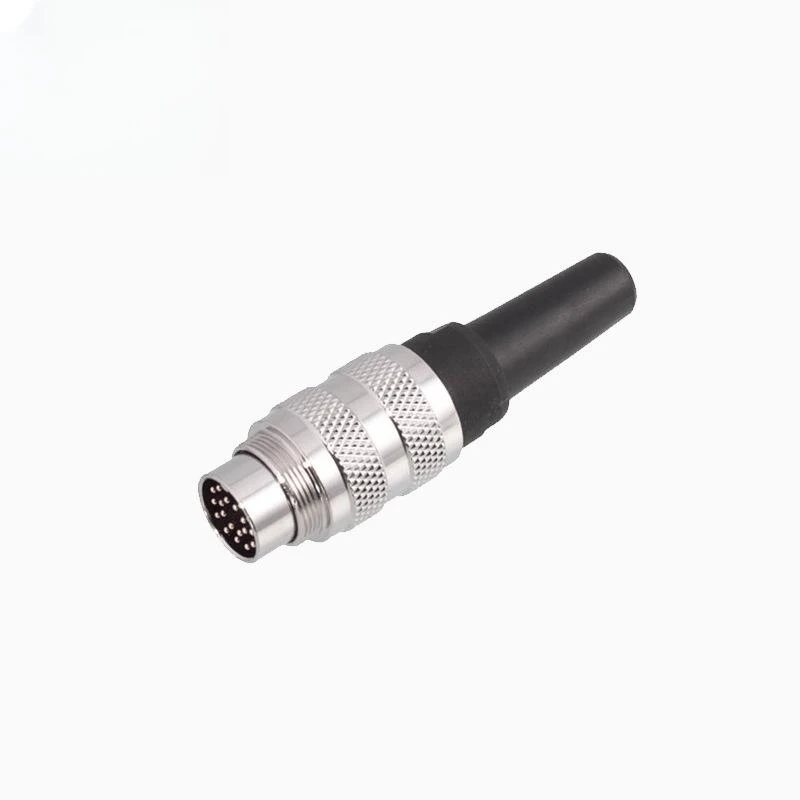 M16 Connector Molded 8pin Circular 12p Waterproof Connector - Buy M16 ...