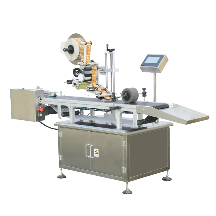 Flat Surfce Automatic Page Separating Labeling Machine For Pouch - Buy ...