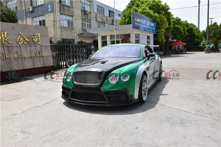 CQCV Style Widebody Kit for Bentley Continental GT: Front & Rear Bumper ...