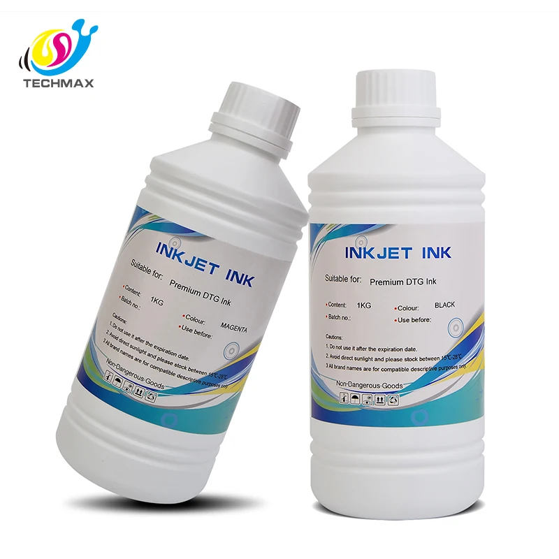 High Fastness Textile Pigment Dtg Ink For Brother Gt-381 384 Kornit ...