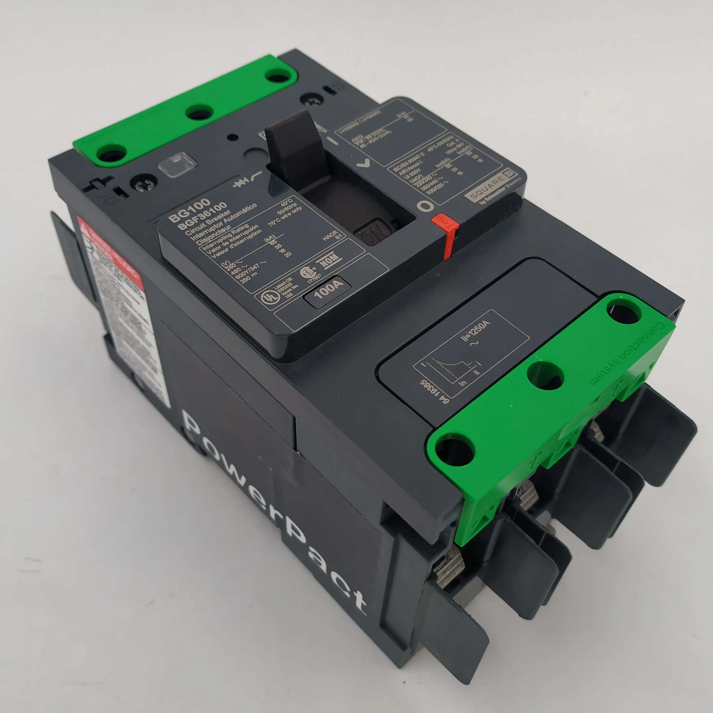 JDL Series Moulded Case Circuit Breaker Powerpact J 3P