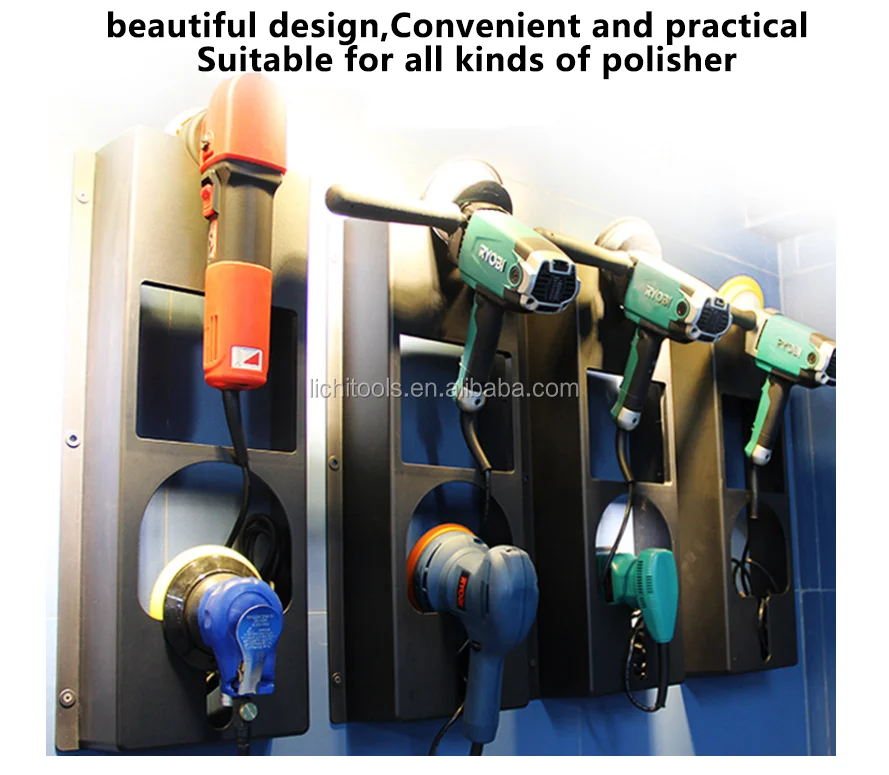 Heavy Duty Wall Mountable Auto Detailing Polisher Holder/wall Mounted ...