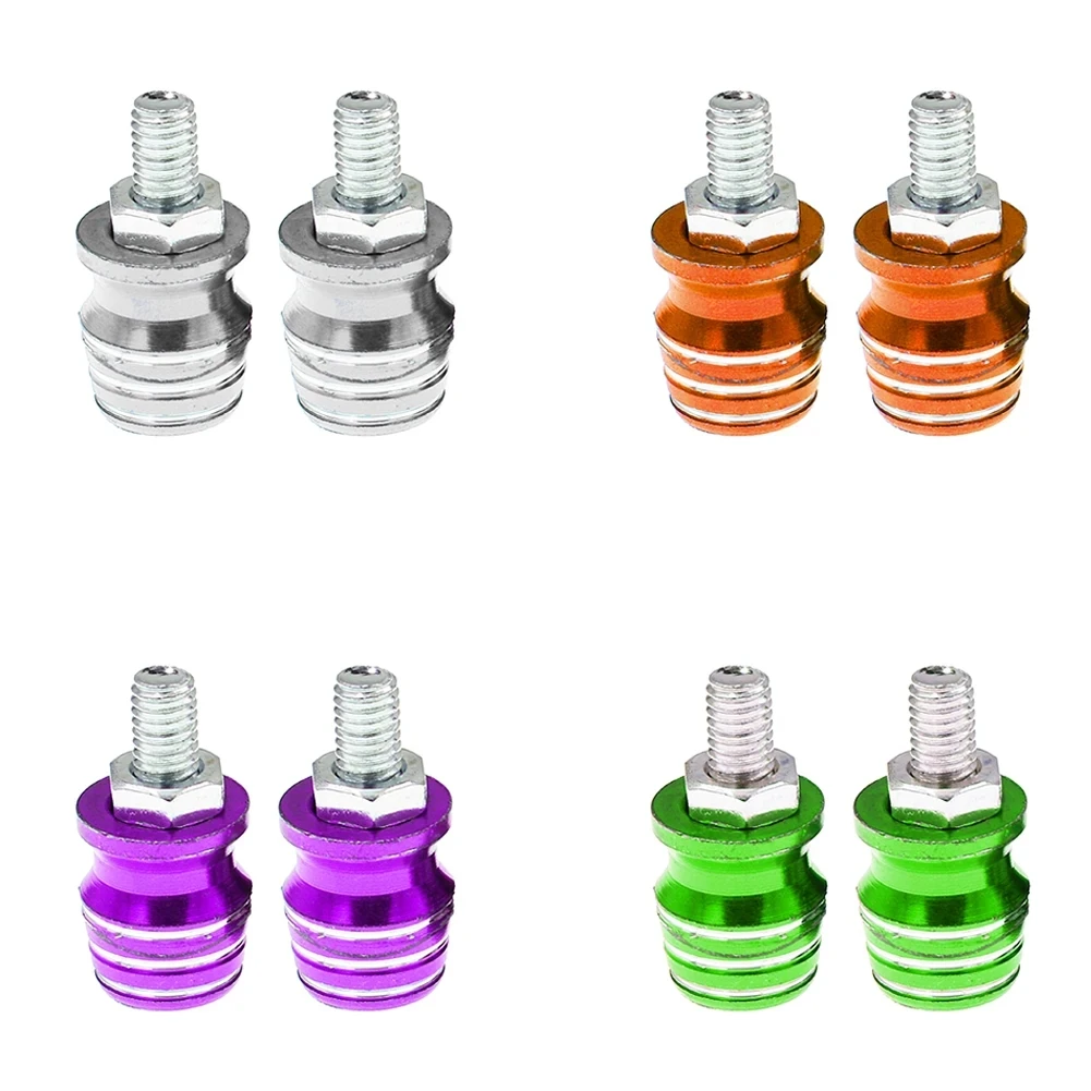 5mm Aluminum Motorcycle Stand Screws Swingarm Spools Slider Stand Screw ...