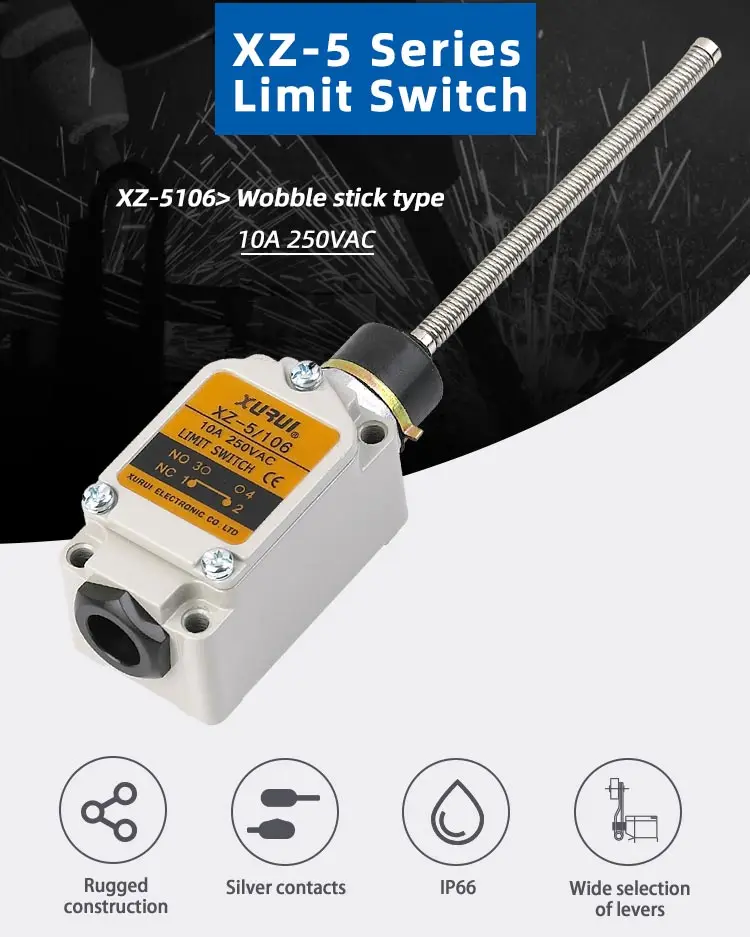12v Hoisting Limit Switch Wobble Stick Type Wl5106 - Buy Hoisting Limit ...