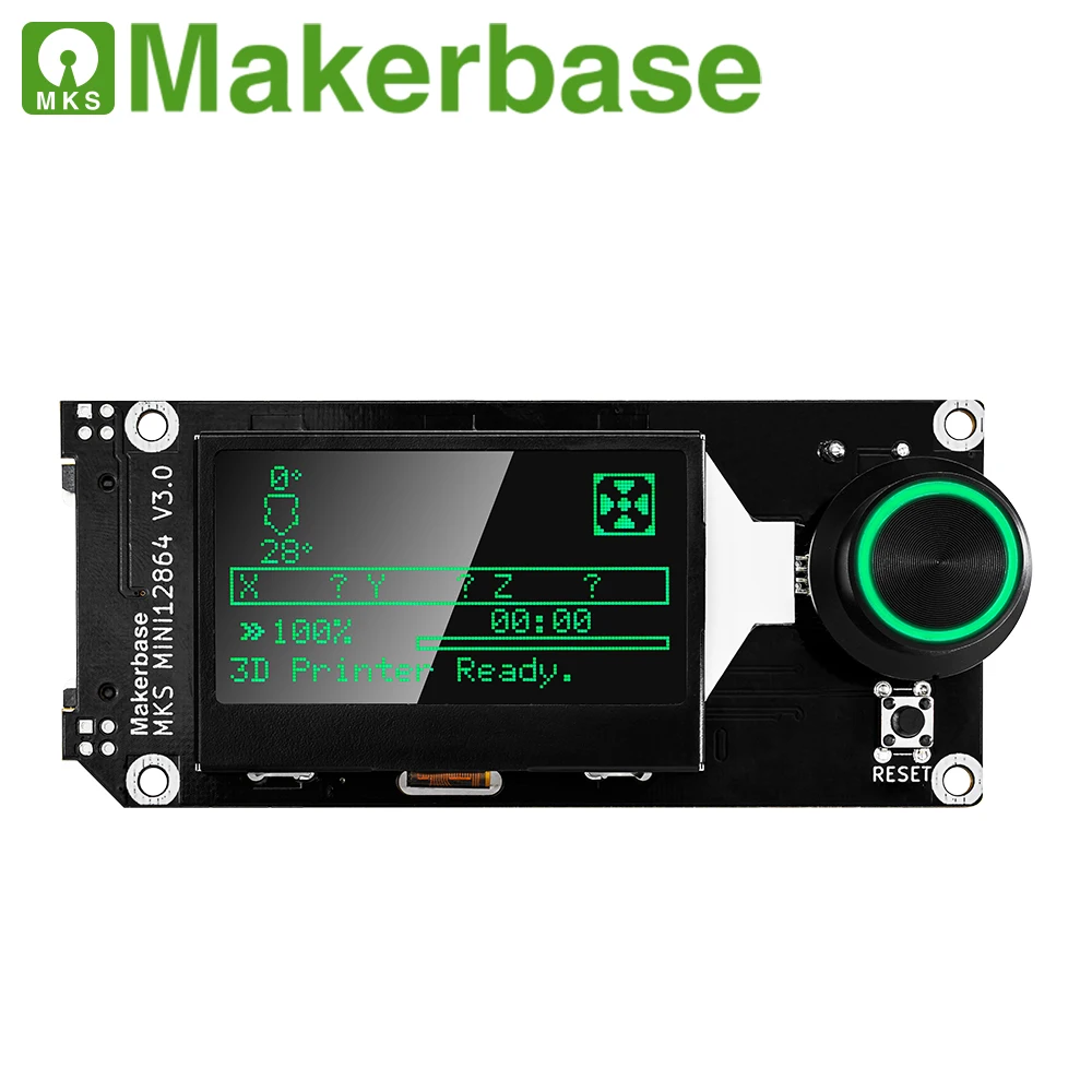 Makerbase MKS主板ESP32单片机3D打印机零件薄膜晶体管屏幕无线功能网络控制TinyBee 3D打印机控制板| Alibaba.com