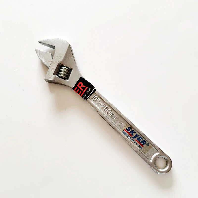 Skyer Adjustable Wrench 6' 8'' 10'' 12''wide Jaw Opening Precise Jaw ...