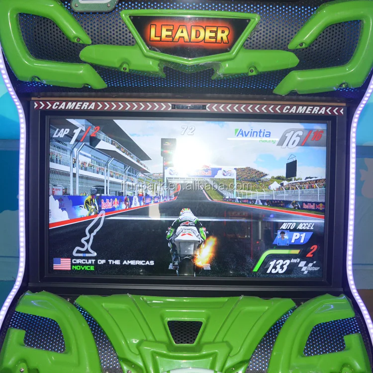 Arcade Moto Gp Racing Bike Simulator Indoor Coin Operated Arcade Video ...