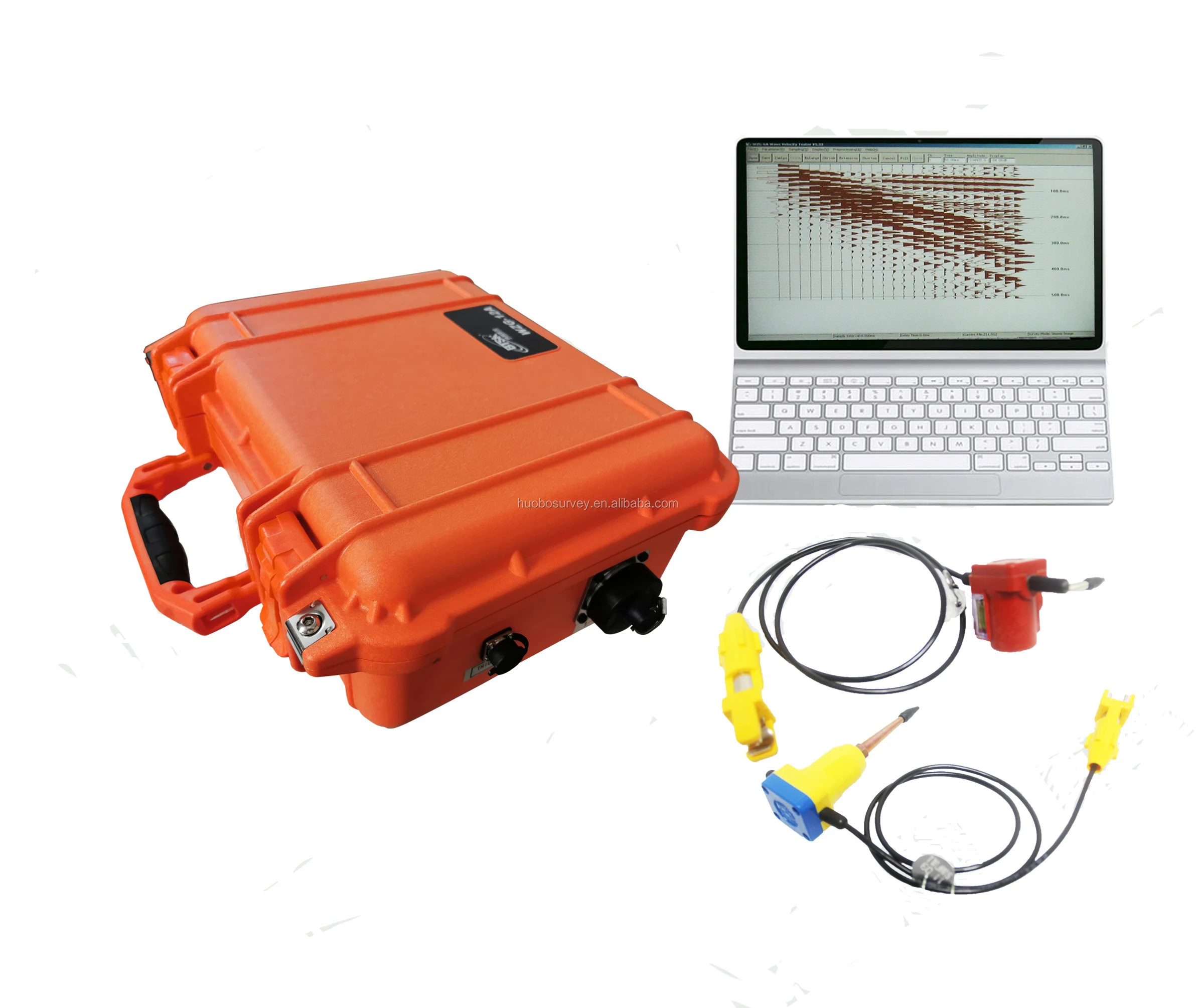 Geotechnical Seismic Wave Recorder MASW Seismograph with 4.5 Hz ...