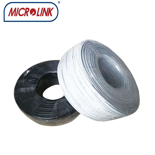 Rj12 6 Core 26awg Flat Telephone Cable Phone Wire - Buy Flat Telephone ...