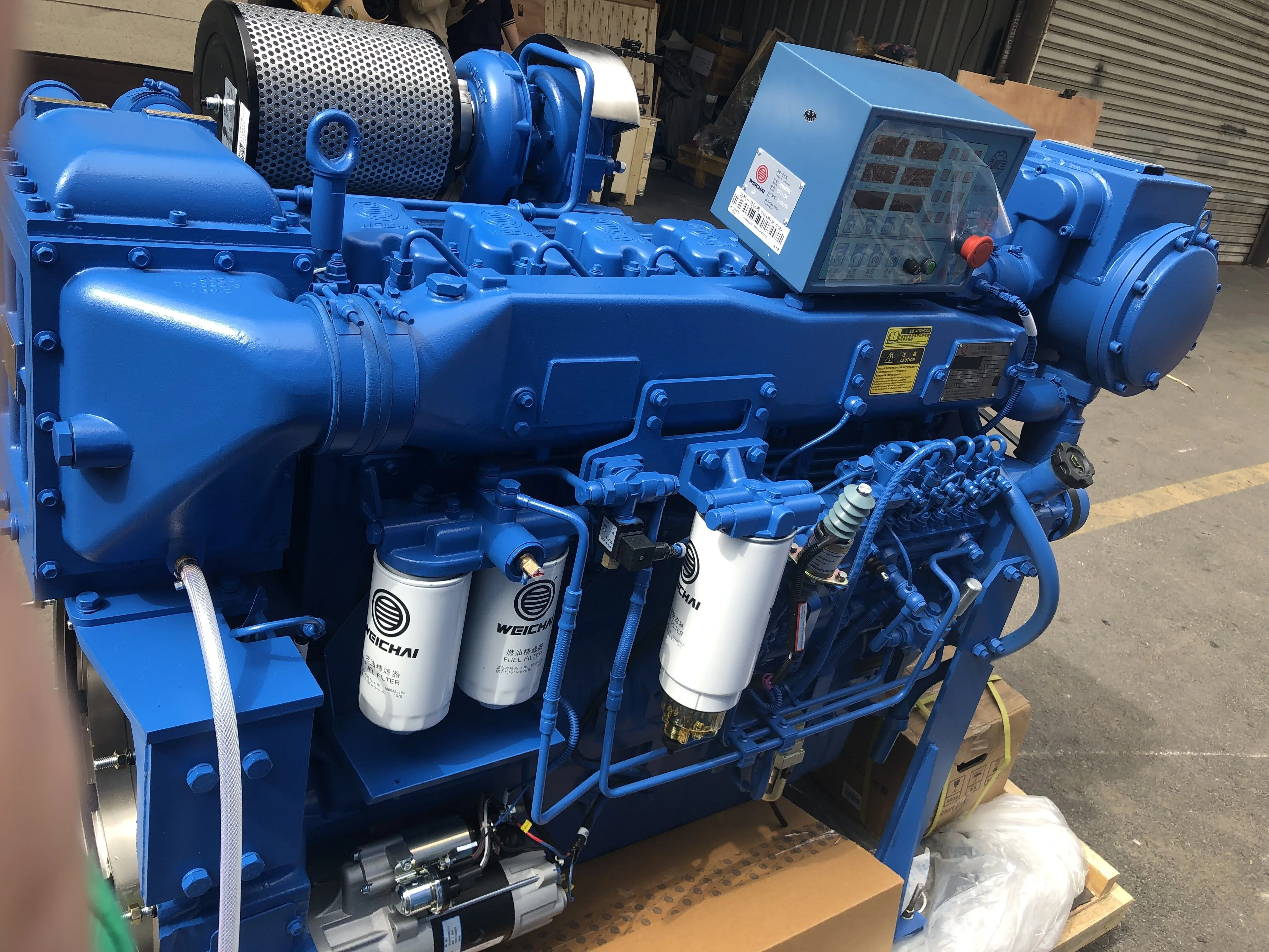 Genuine Weichai Marine Diesel Engine Wd12 375hp 2100rpm For Boat Yacht ...