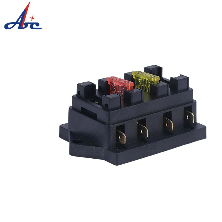 80A Car Blade Fuse Link 4way Bent Male Type - 80A Fuse Box