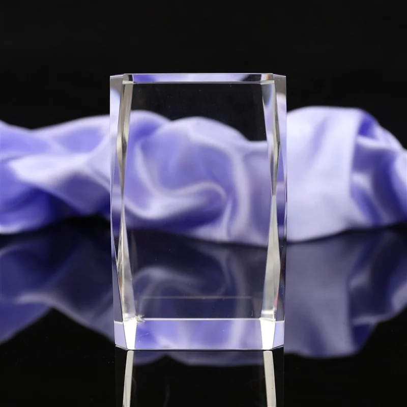 Superior Transparent Crystal Glass Cube For Laser Engraving/accurately ...