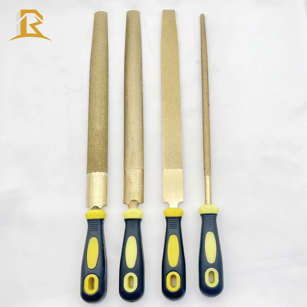 Deliver Fast Diamond Coated Flat File 8/10/12 Inch Needle File With Non ...