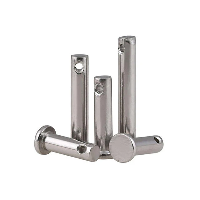 Clevis Pins with Small Head and Split Pin Hole - Carbon Steel