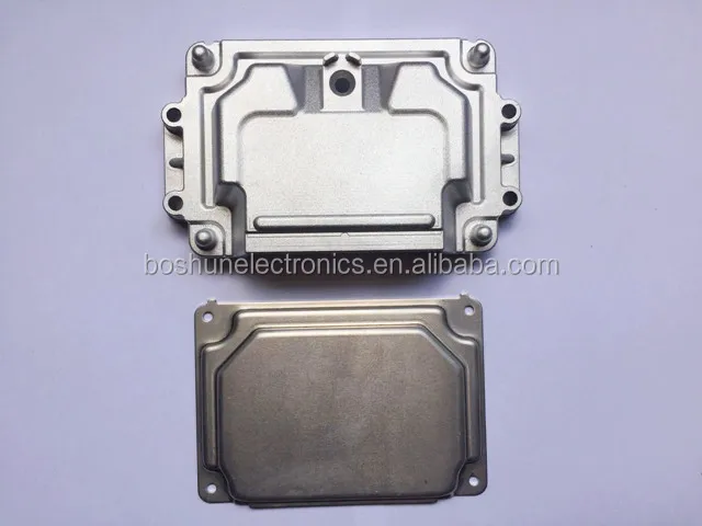 Automobile ECU Aluminum Enclosure with 80 Pin Connectors