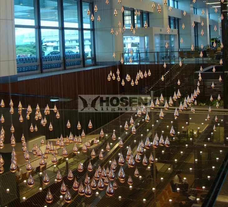 Magic Kinetic Effect Light Kinetic Rain Drop Mirred Kinetic System ...