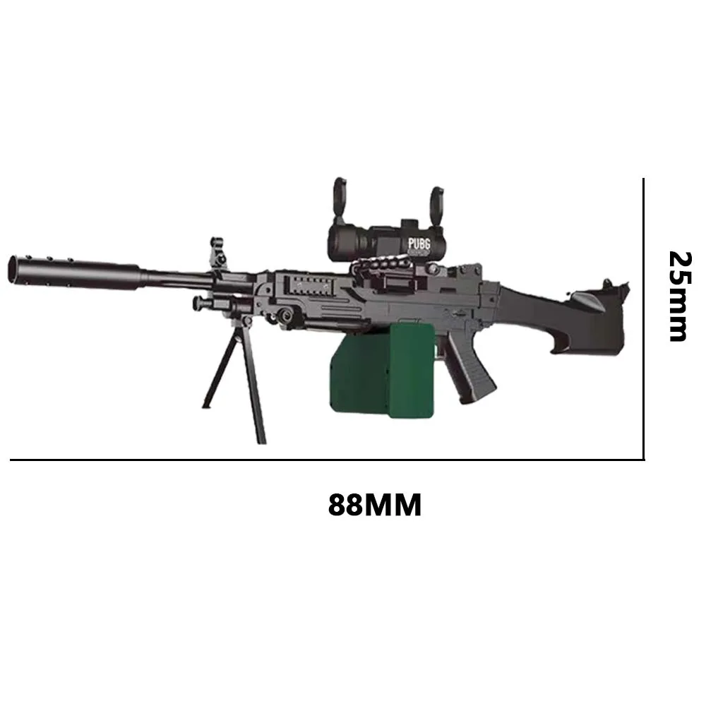 2022 Big Toy Gun M249 Electric Gel Ball Blaster Toy Gun For Kids For ...