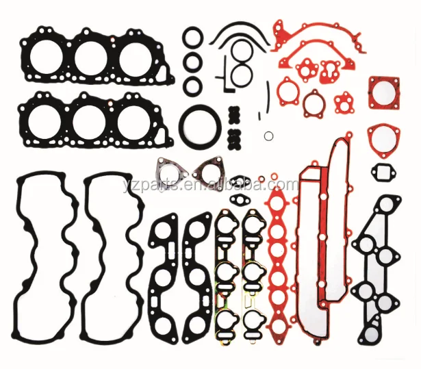 For Nissan Vg30 Cylinder Head Gasket Vg30 Efi 3.0 Full Gasket Set 10101 ...