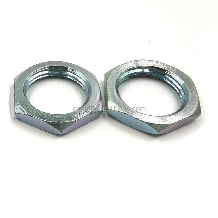 Inch Size Hex Thin Jam Nuts with UNC UNF UNS UNEF UN12 BSF Thread