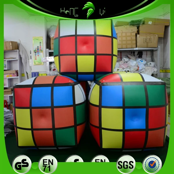 Inflatable Rubik's Cube / Customized Inflatable Magic Box/ Wholesaler ...