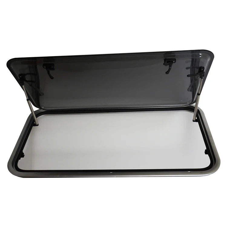 RV Curved Top-Hung Hinged Window Wall Thickness 26-50 Mm