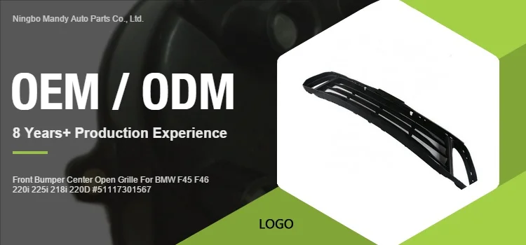 BMW F45 F46 220i 225i 218i 220D 앞 범퍼 센터 오픈 그릴용 하이 퀄리티 51117301567 ...