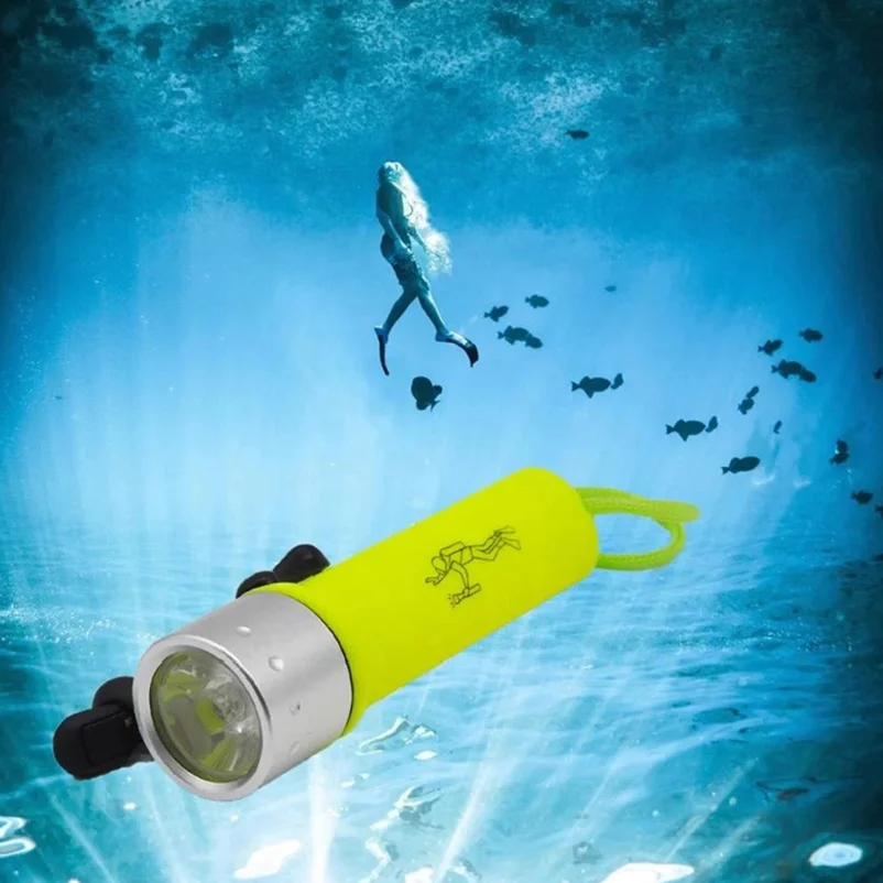 Modern Outdoor Diving Light Underwater Flashlight Mini Underwater ...