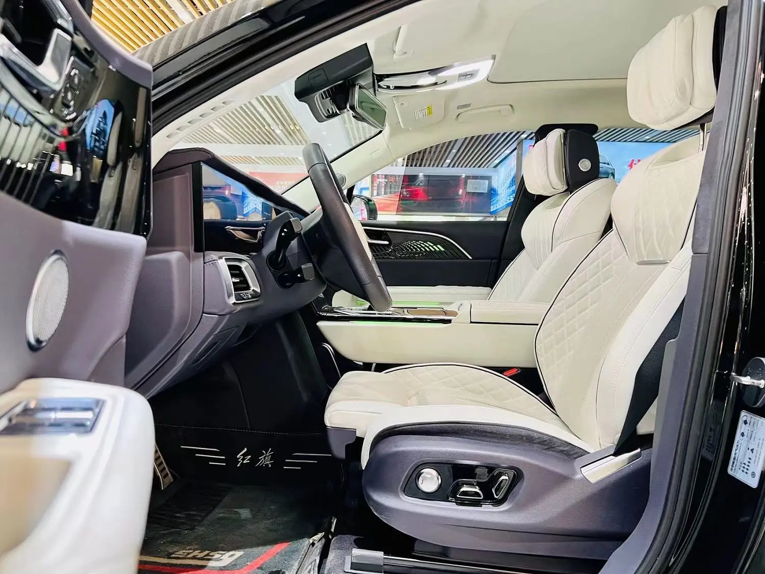 2023 Long Battery Life 460km Hongqi Ehs9 2024 Chinese Top 5 Doors 7 Seats Suv New Energy ...