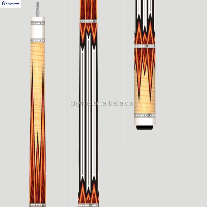 Curly Maple Wood Inlay Pool Cue Handmade Carom Cue - Buy Carom ...