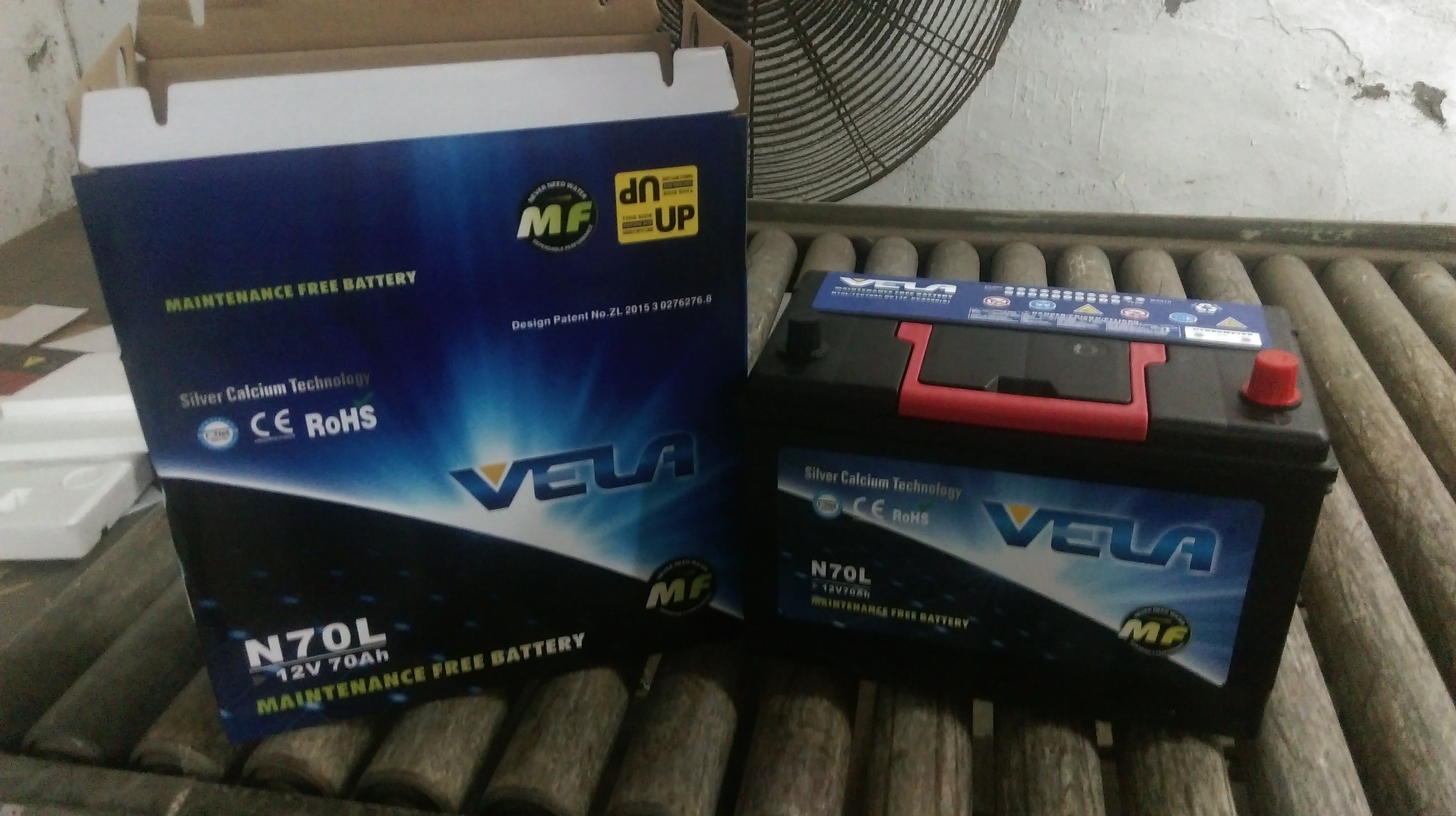 JIS Standard Car Battery N90L - 12v 90ah MF Battery