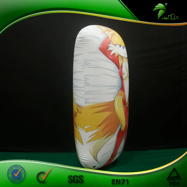 Anime Inflatable Pillow - Soft and Fun Air Bed Mattress