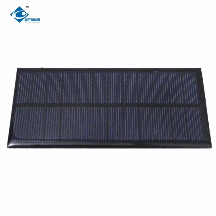 6V Epoxy Resin Solar Panel ZW-125605 for Outdoor Camping