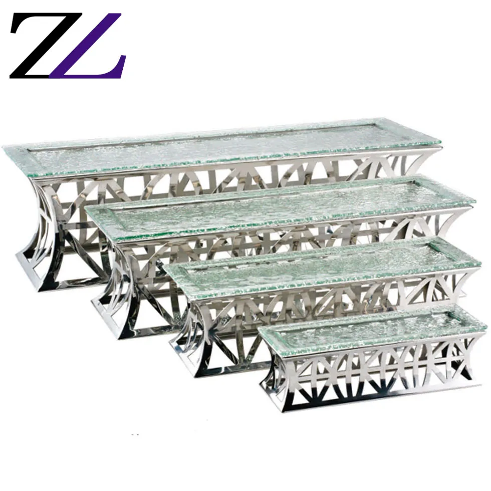 Outdoor Catering Equipment Steel Buffet Elevation Riser Server Set ...