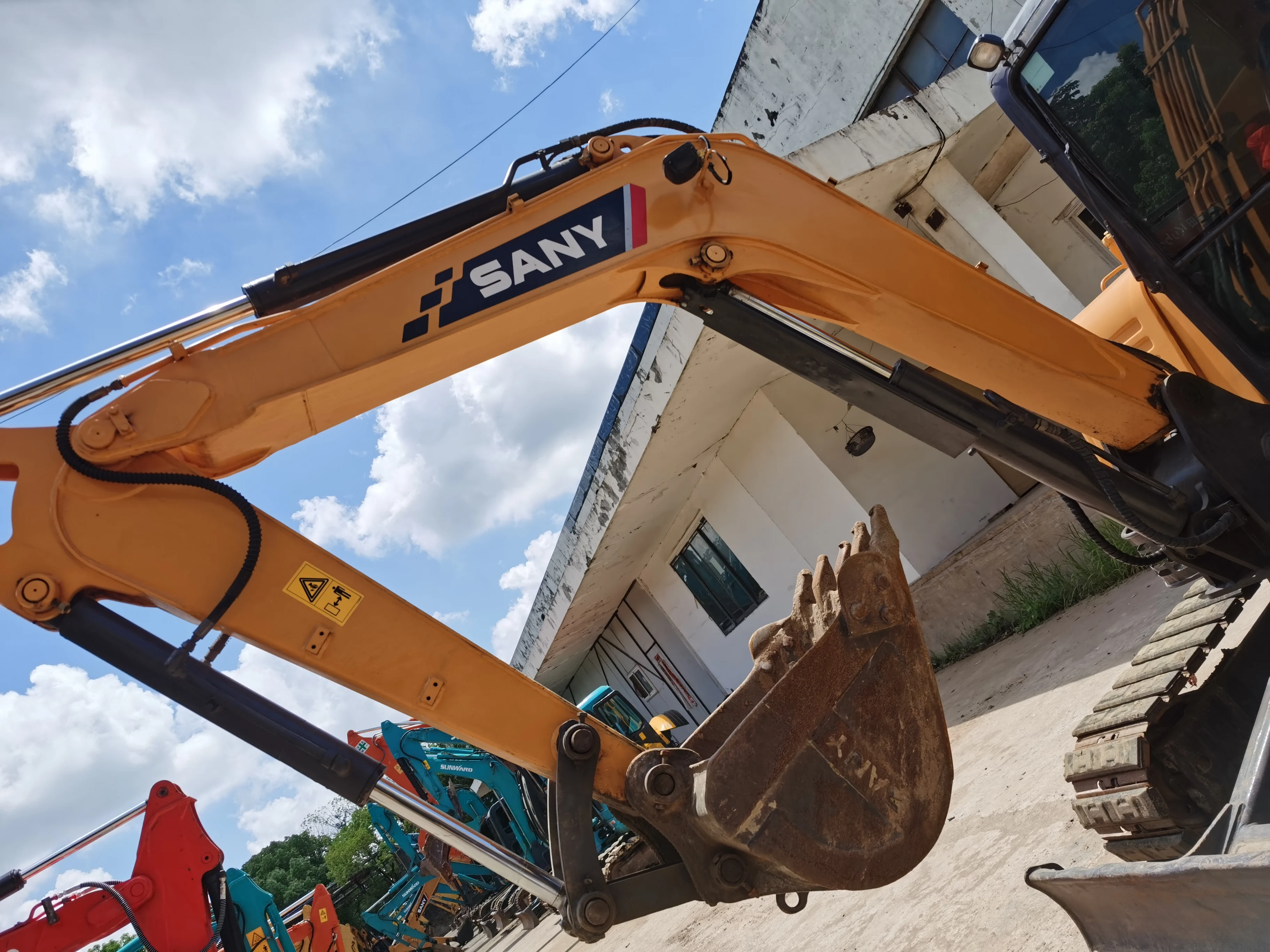 Used Sany Sy60 Excavator Sany 6 Ton Mini Excavator High Quality Low ...