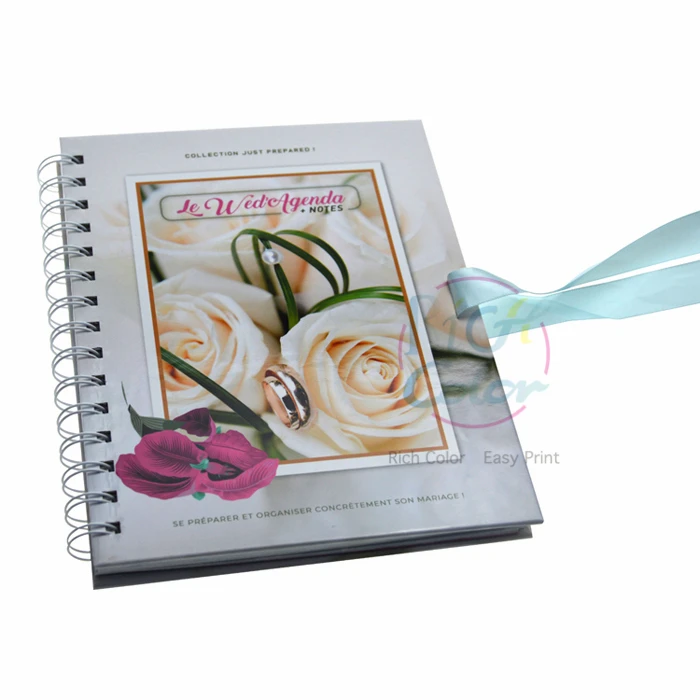 Coil Spiral Bound Custom Book Printing Service - Eco-friendly