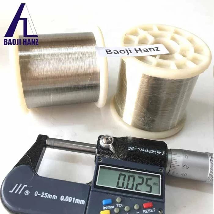 Buy 99.98 Pure Ni Uses Silver 0.025 Nickel Wire - Buy 0.025 Nickel Wire ...