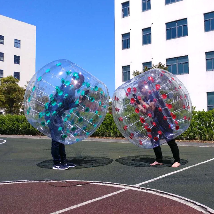 Outdoor Funny Pvc Human Body Bubble Bumper Zorb Ball Inflatable Bumper ...