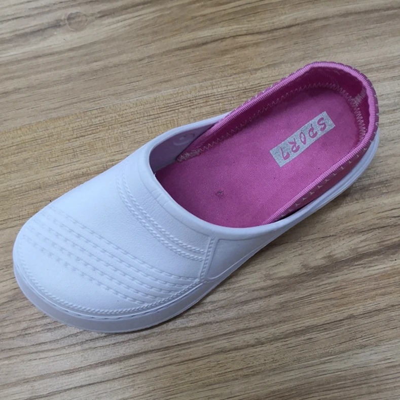 Customized Nurse Fashion Clogs Dutch Wooden Clogs No Holes Operating ...